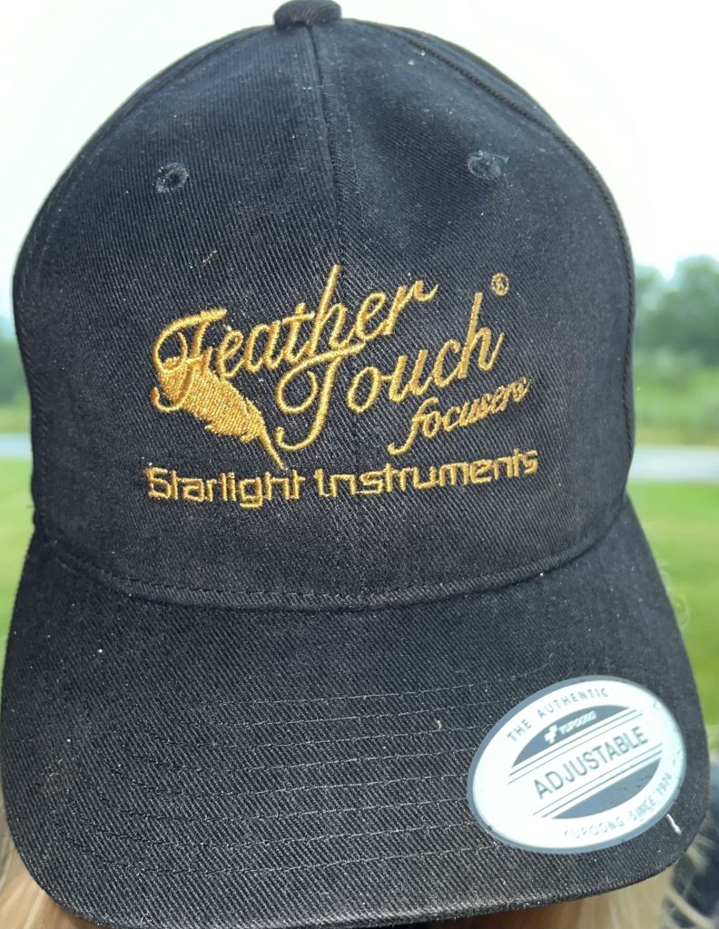 Feather Touch/Starlight Instruments embroidered baseball hat