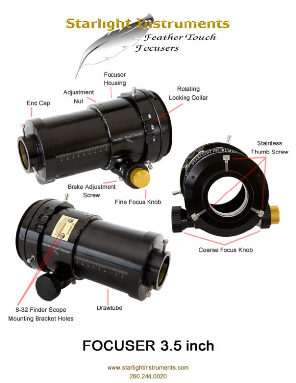 Focuser Nomenclature - Starlight Instruments